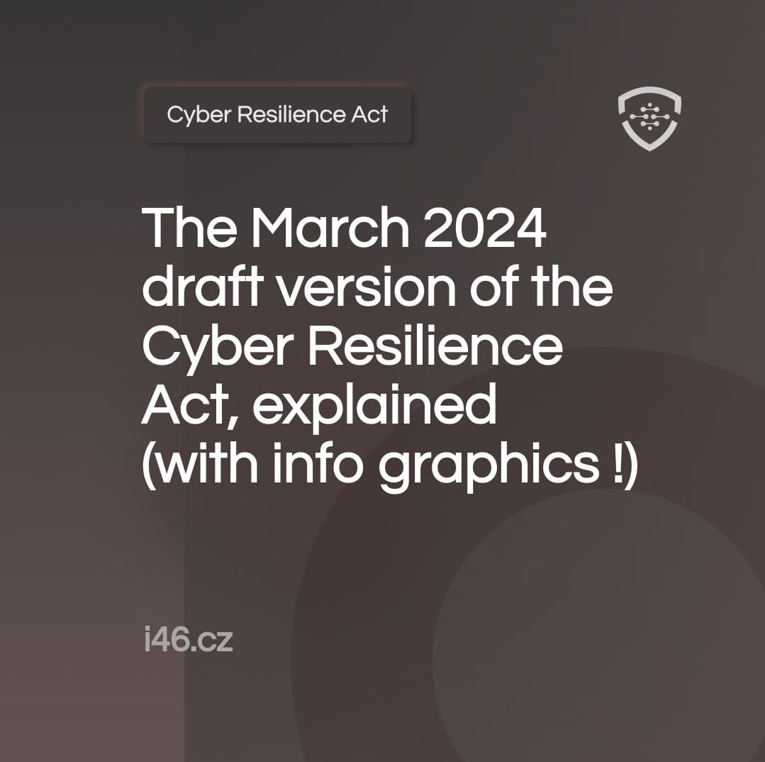 The Cyber Resilience Act, explained (with infographics !)